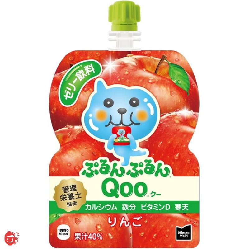 Minute Maid Minute Maid Qoo Purun Purun Qoo Apple 125g pouch x 30 bags – Japacle