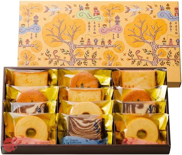 [Ueno Tsukido Gateau Collection 12 Pieces] Present Retirement Greeting – Japacle