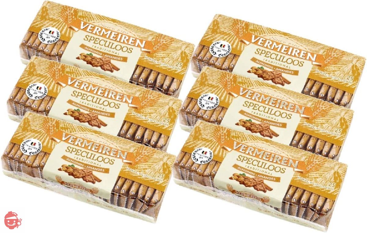 ベルメーレン カラメルビスケット アーモンド25枚入り ×6個 – Japacle