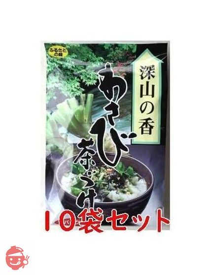 Miyama no Kaori Wasabi Chazuke 60g (6g x 10 bags) x 10 bags set – Japacle