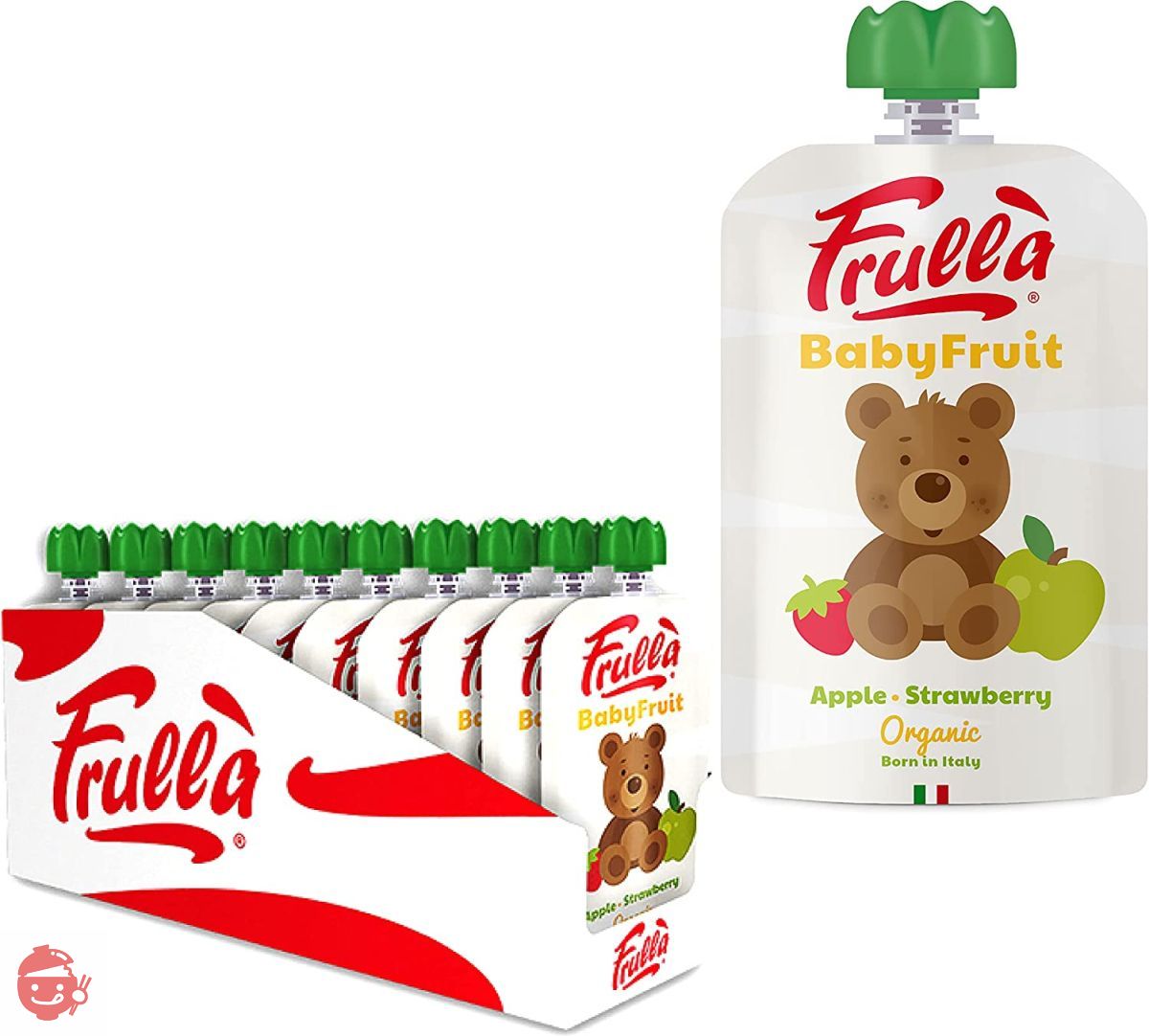 Baby Fruit Apple Strawberry Set of 10 – Japacle