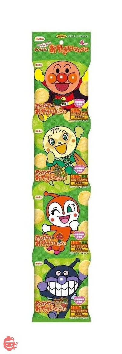 栗山米菓 4Pアンパンマンのおやさいせんべい 40g×12袋 – Japacle