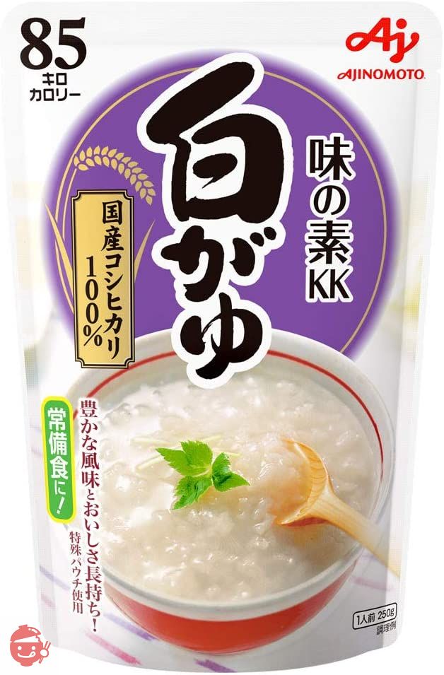 味の素 味の素KKおかゆ 白がゆ 250gパウチ×27袋入 – Japacle