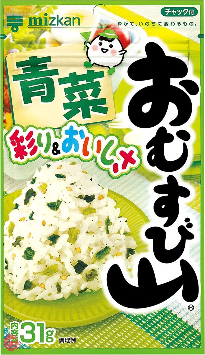 Mizkan rice ball mountain greens 31g x 10 bags – Japacle