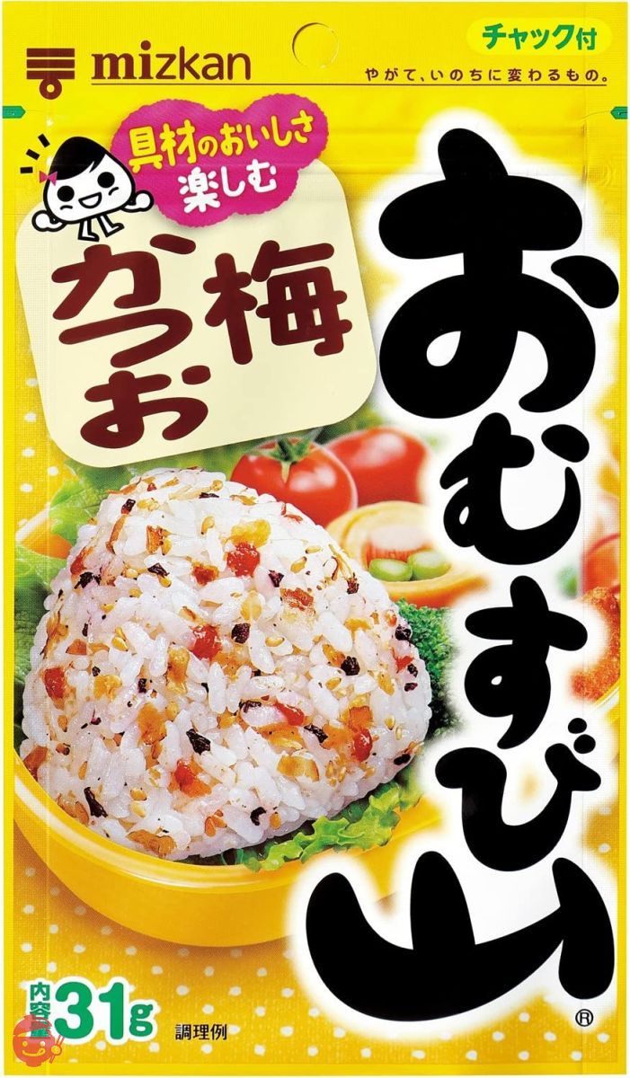 ミツカン おむすび山 梅かつお 31g×10袋 – Japacle