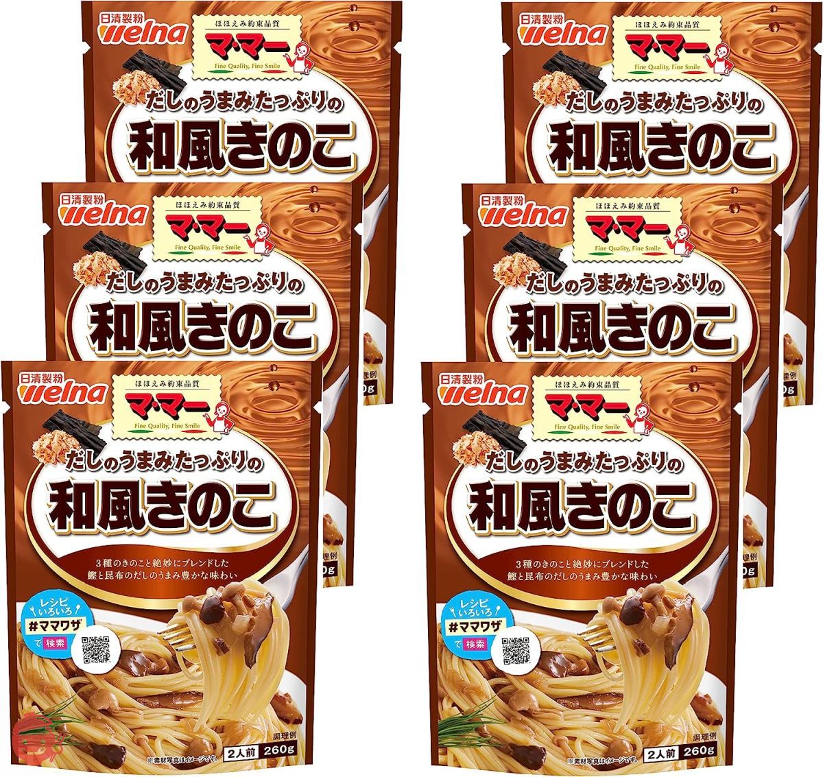 マ・マー だしのうまみたっぷりの和風きのこ 260g×6個 – Japacle