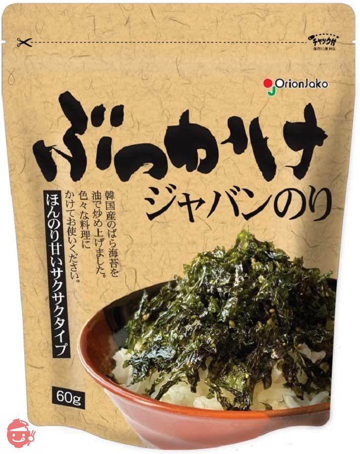 Orion Jaco Bukkake Jaban Nori 60g x 3 bags – Japacle