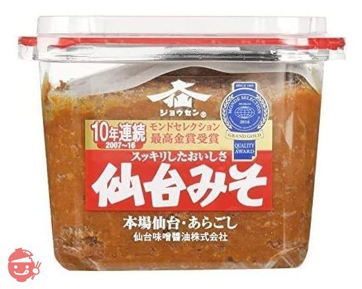 [Set] Sendai Miso Soy Sauce Authentic Sendai Miso Cup 750g x 2 pieces – Japacle