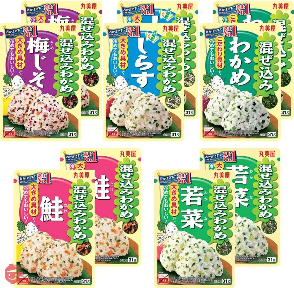 Marumiya Food Industry Mixed Wakame Seaweed Assorted Set – Japacle