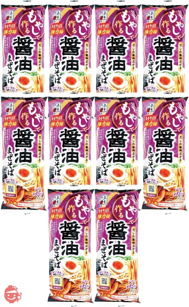 Soy sauce mixed soba made with Itsuki food bean sprouts 264g x 10 piec – Japacle