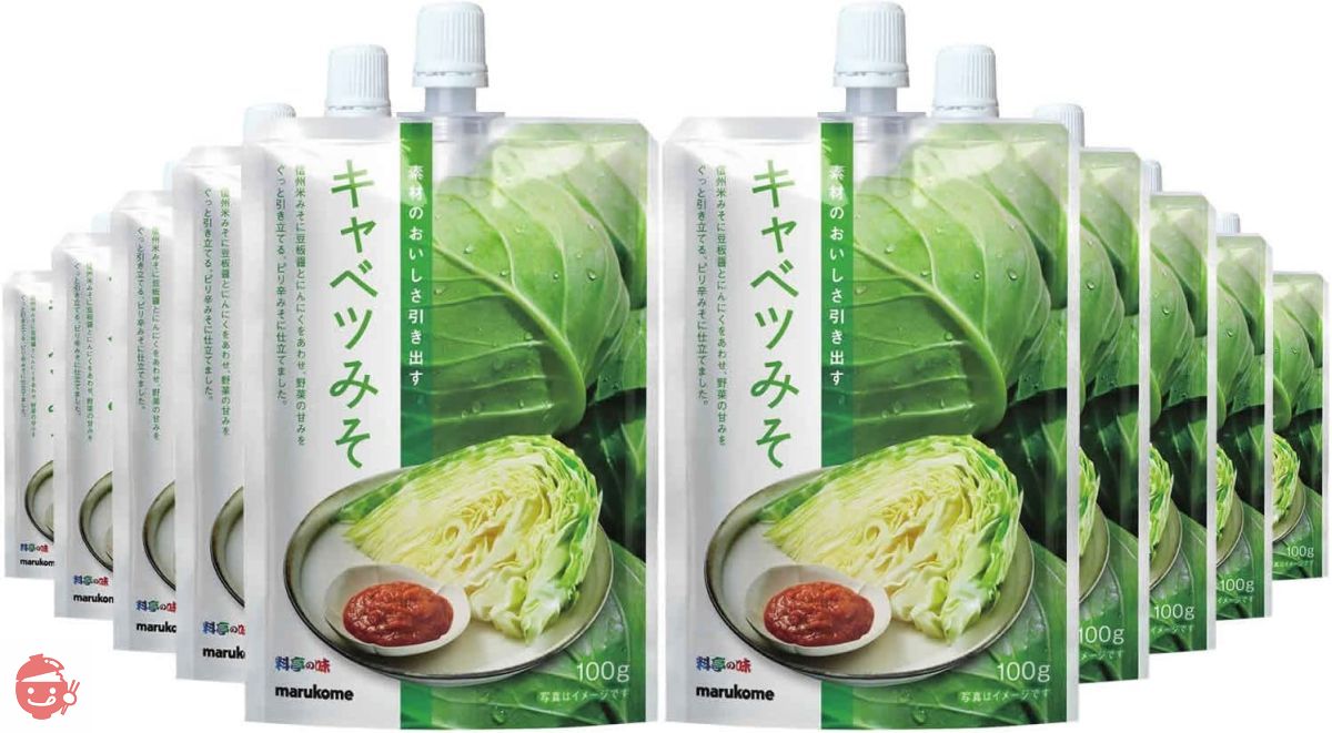 Marukome restaurant taste cabbage miso miso dip 100g × 10 pieces – Japacle