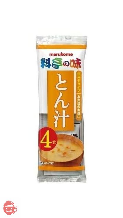 Raw Miso Soup, Ryotei no Aji, Tonjiru, Instant Miso Soup, 4 servings x – Japacle
