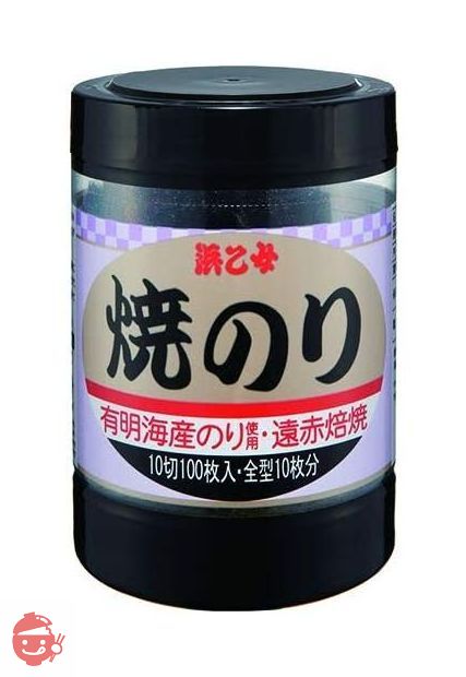 浜乙女 遠赤焙焼焼きのり 10切100枚 – Japacle