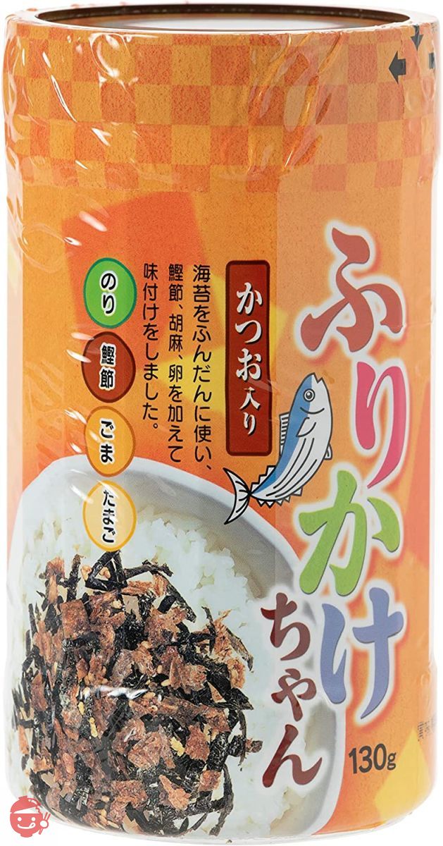 [柳川海苔本舗] 海苔 ふりかけ ふりかちゃん かつお 130g × 3 – Japacle