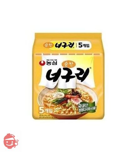 農心 ノグリラーメン(甘口) 5個パック – Japacle