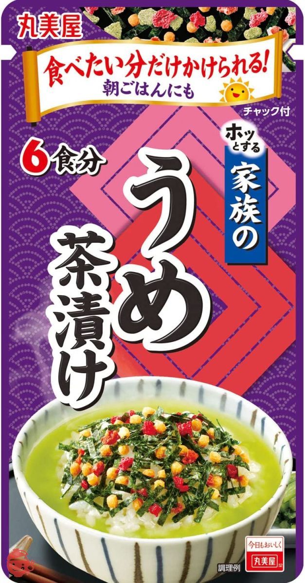 Marumiya Family Plum Chazuke Large Bag 40g x 10 pieces – Japacle