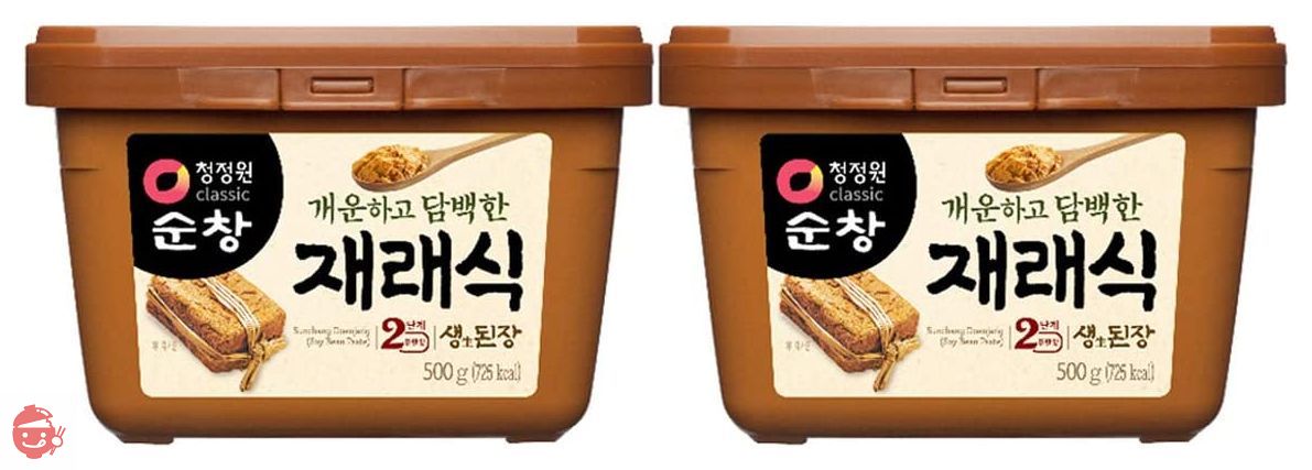 [Doenjang 500g (Total 1kg) Set] Doenjang Miso Korea Korean Seasoning K – Japacle