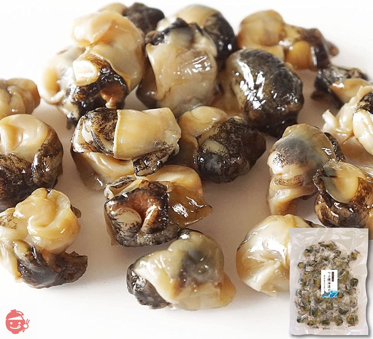 Delicacy, snack, smoked whelk in oil, 300g, Hokkaido whelk, bite-sized – Japacle