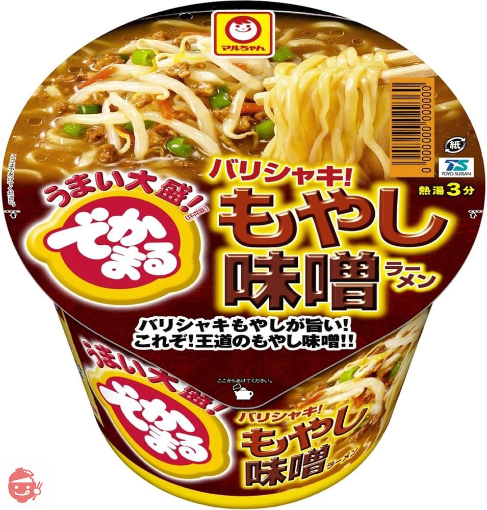 Maru-chan is big and big! Bean sprout miso ramen 160g x 12 pieces – Japacle