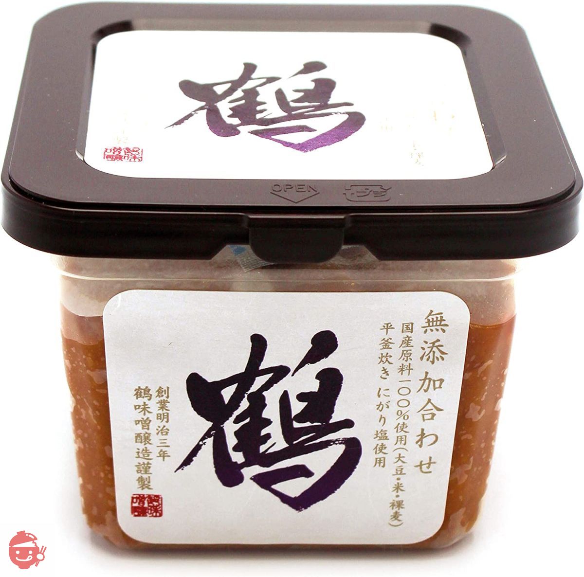 Crane miso brewing Megura additive-free mixed miso crane 500g – Japacle