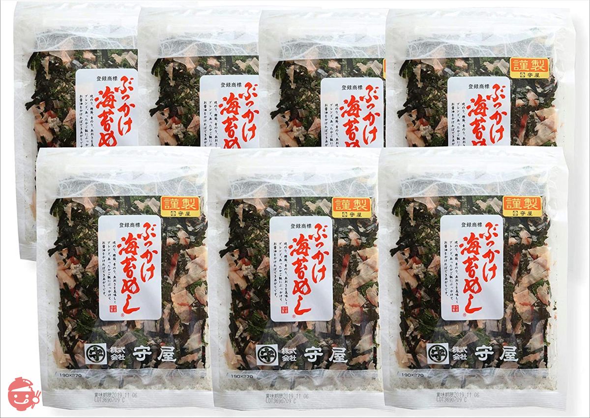 Bukkake seaweed rice seaweed flavor 22g 7 bags set – Japacle