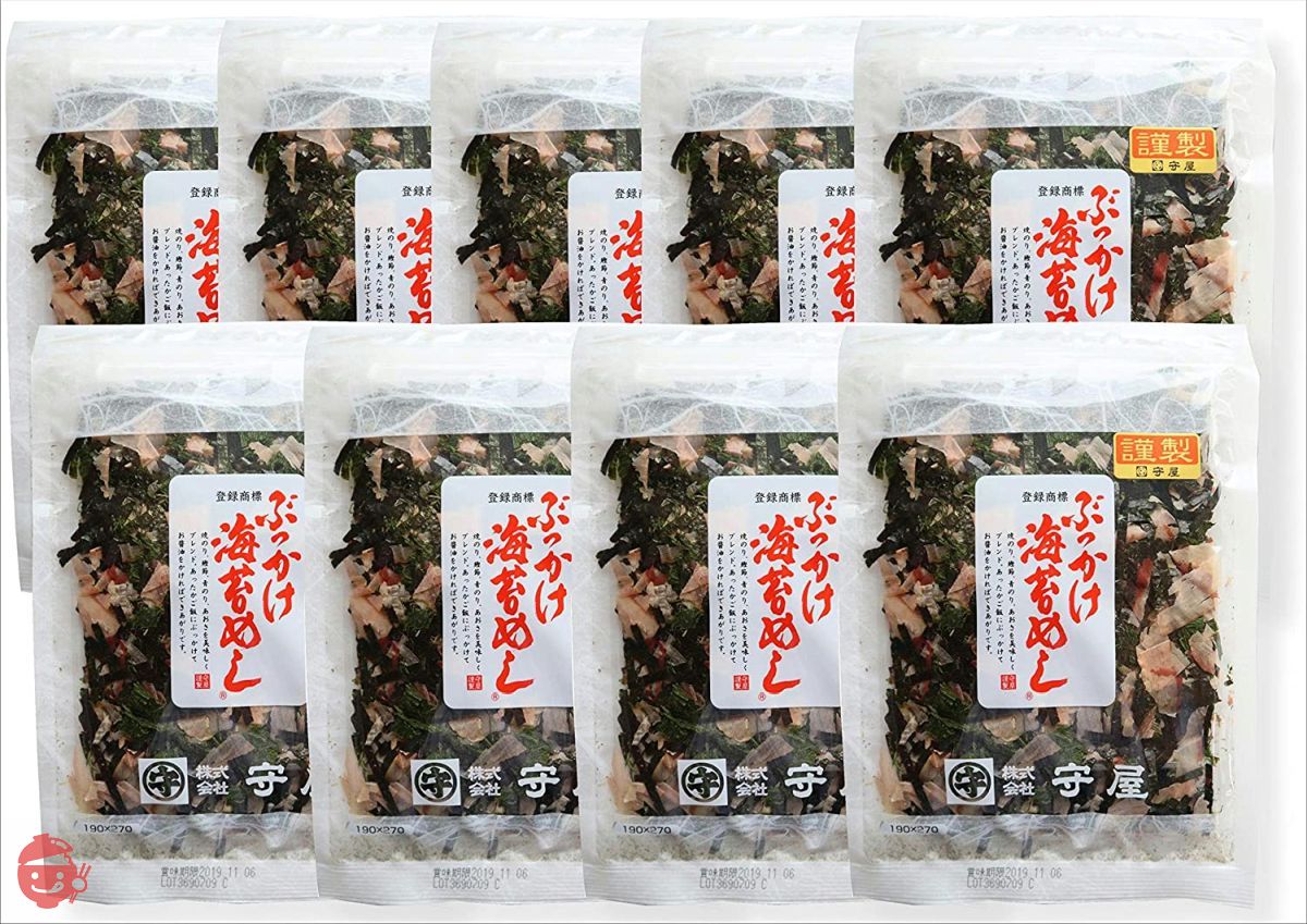 Bukkake seaweed rice seaweed flavor 22g 9 bags set – Japacle
