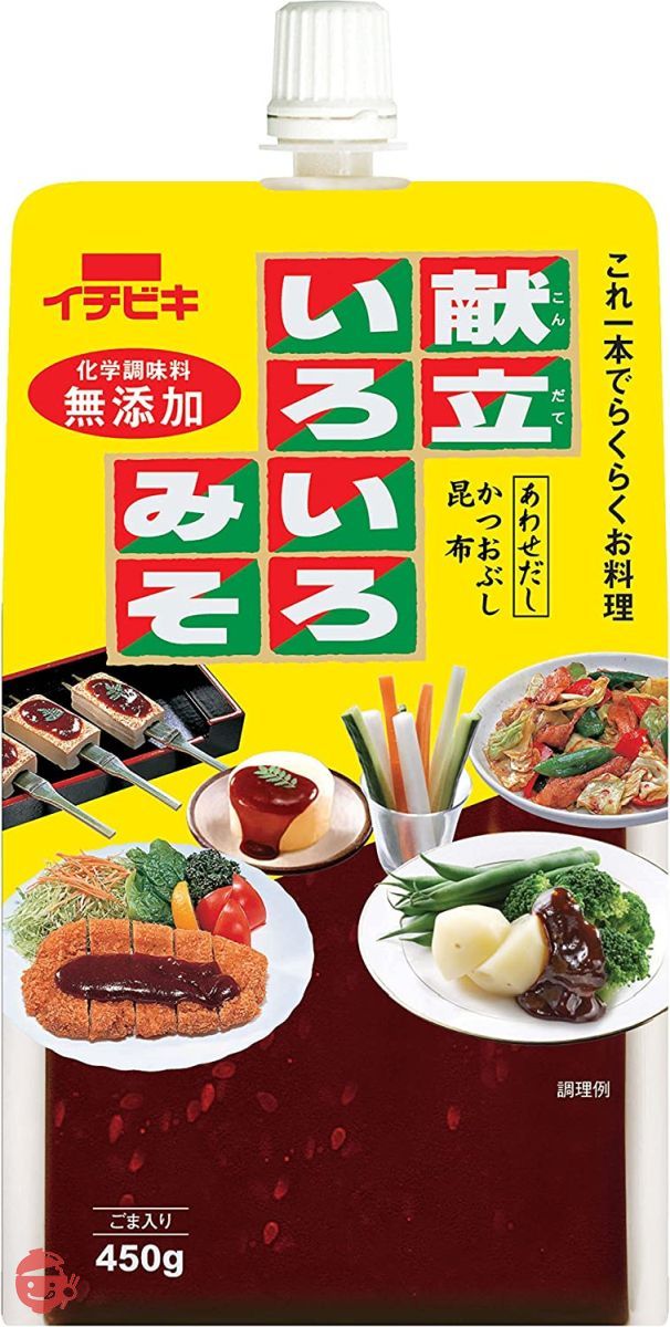 イチビキ 献立いろいろみそ 450g×6本 – Japacle