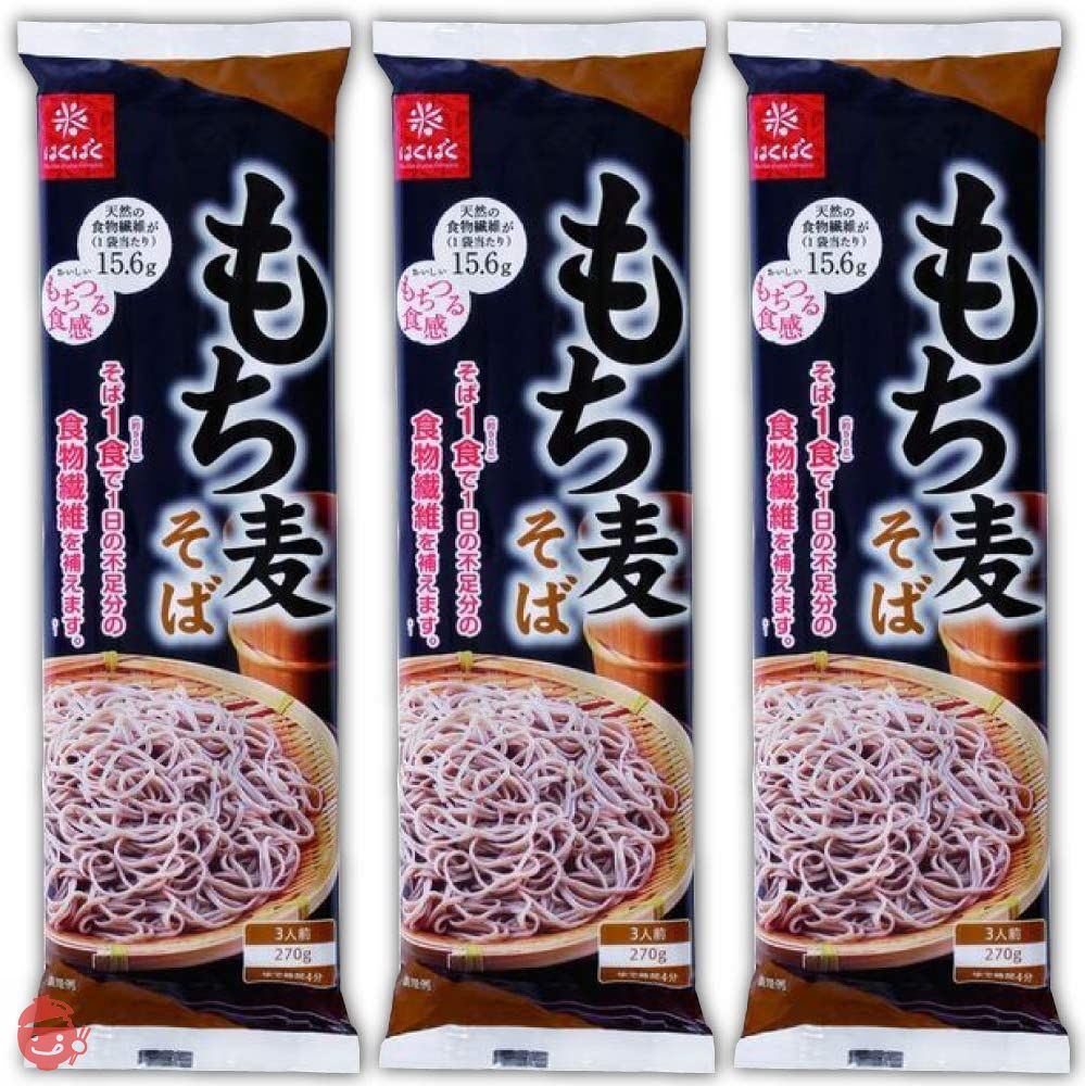 はくばく もち麦そば 270g×3袋 – Japacle