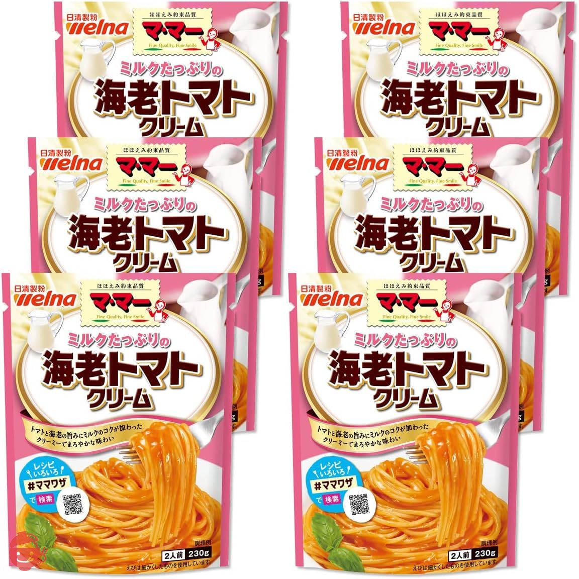 Shrimp tomato cream with plenty of Ma Ma milk 230g x 6 pieces – Japacle