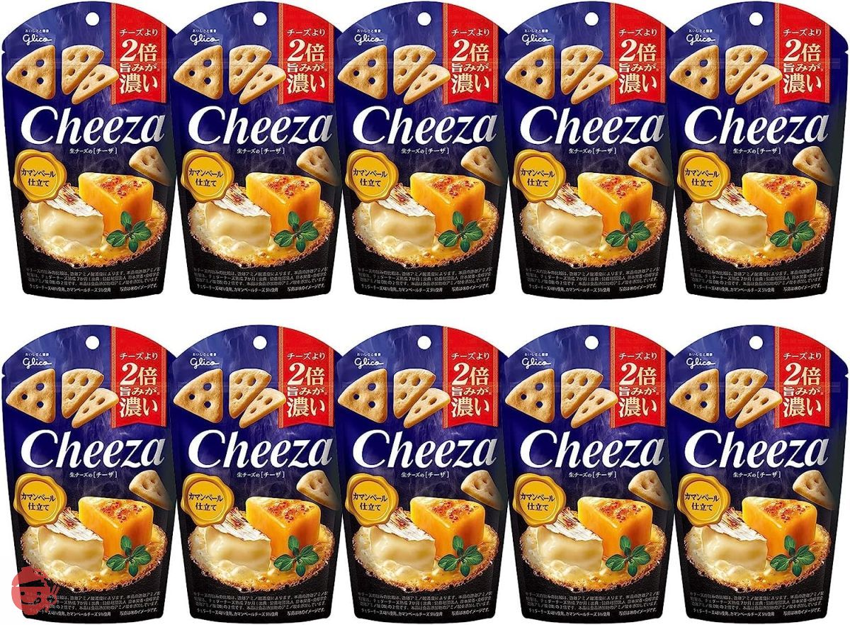Ezaki Glico Raw Cheese Cheese Camembert Cheese Tailoring 40g x 10 Piec – Japacle