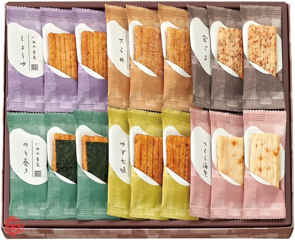[Official] Chuoken Senbei Ine no Tone (40 pieces) Assorted 6 Flavors o – Japacle