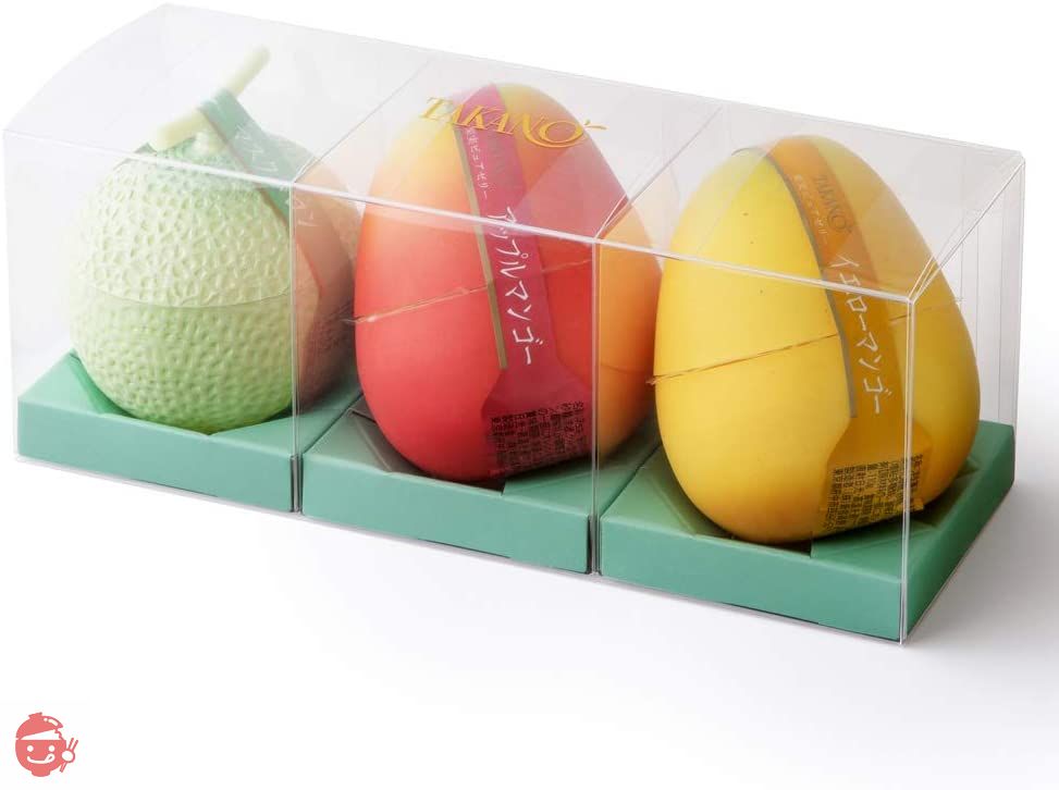 Shinjuku Takano Fruit Pure Jelly 3 EB (Cantaloupe x 1 / Apple Mango x – Japacle