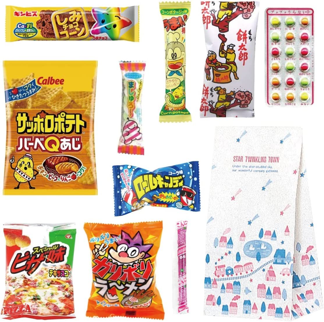 [Caution] It is not packed in a bag! 300 yen sweets set with paper bag – Japacle