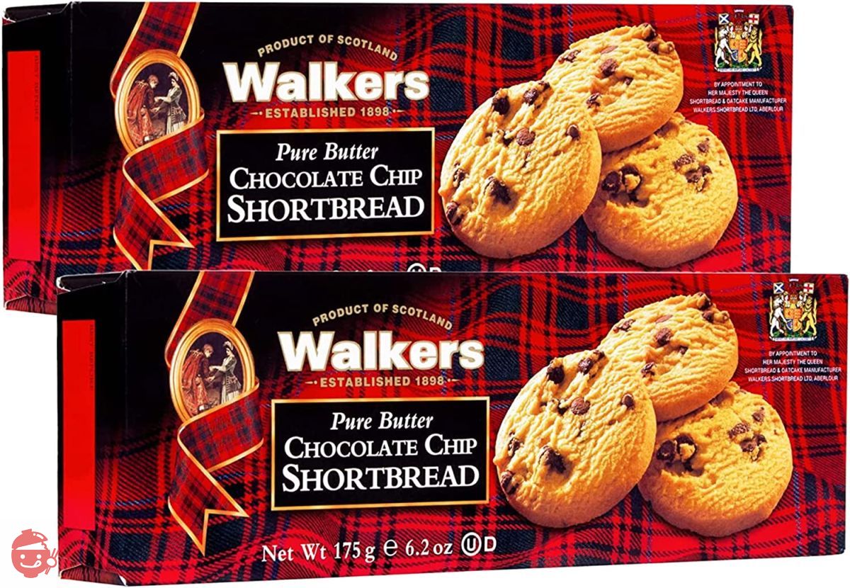 Walker Chocolate Chip Shortbread #182 175g x 2 – Japacle