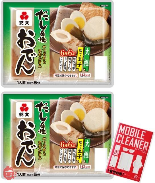 Kibun Oden 430g x 24 pieces with original smartphone cleaner (set item – Japacle