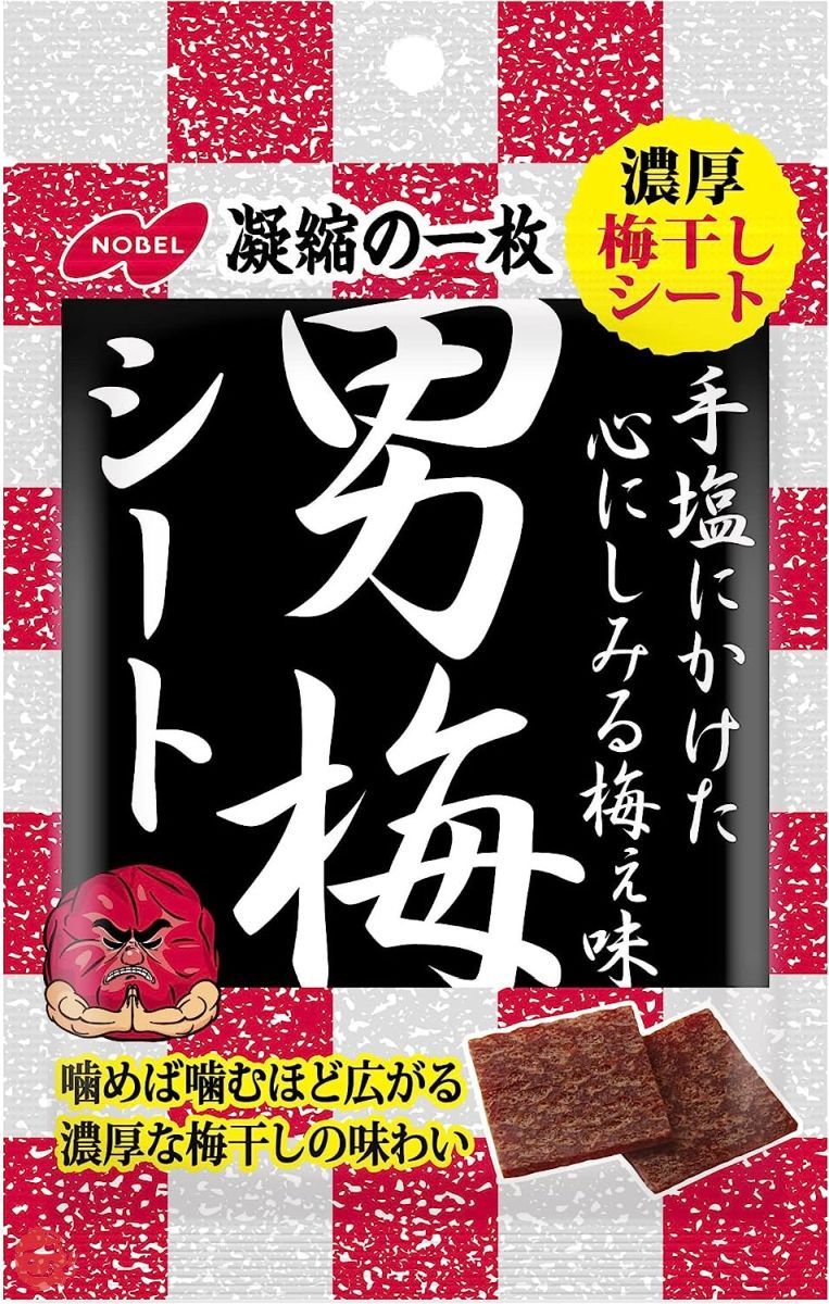 Nobel man plum sheet 27g x 6 pieces – Japacle