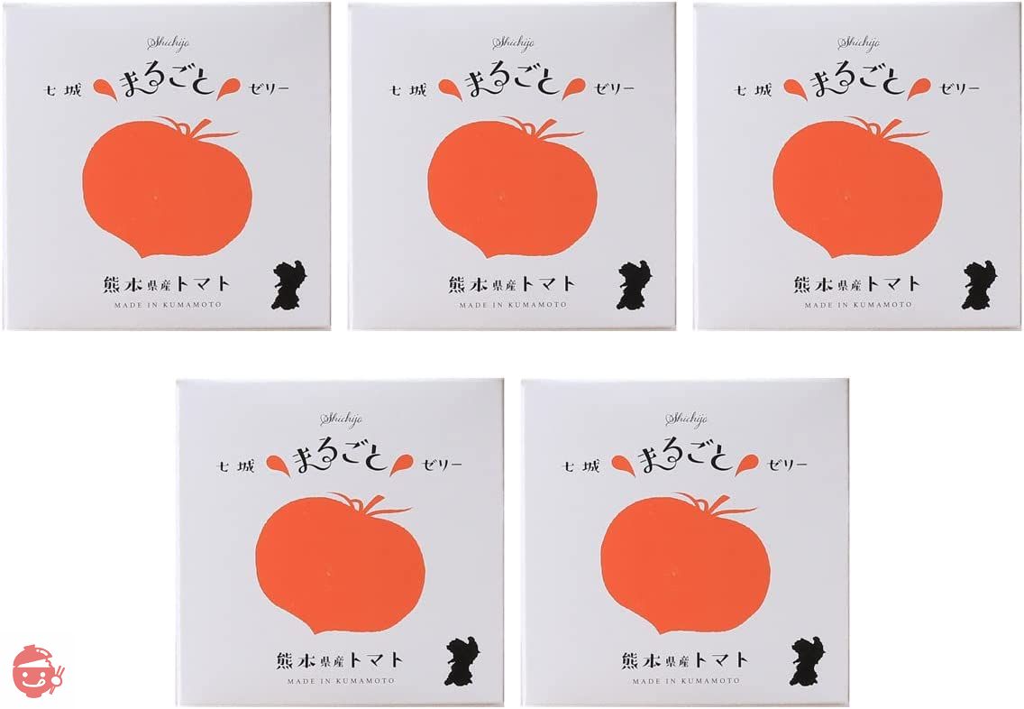 [Shichijo Specialty Products Center] Tomato Jelly 75g x 5 – Japacle
