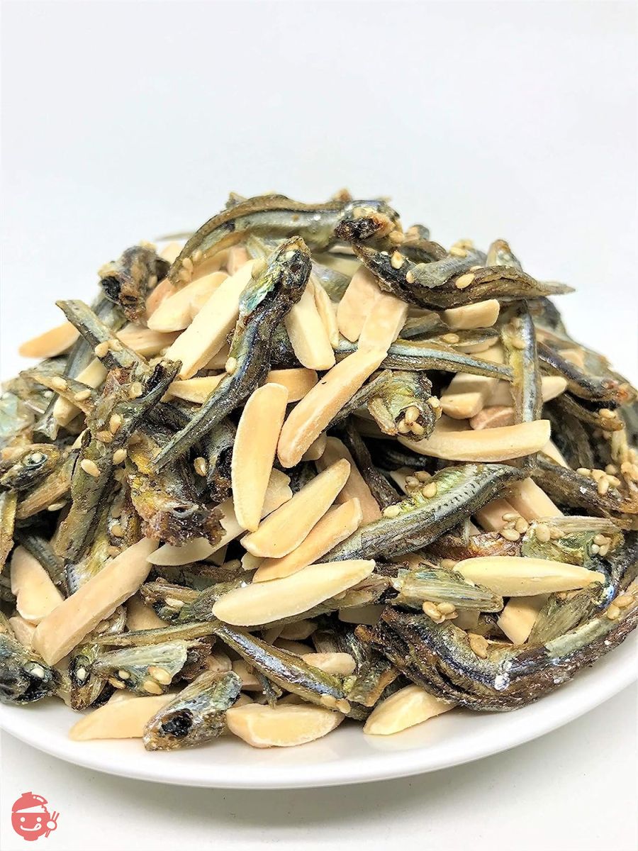 Almond fish 1kg domestic small fish chuck bag small fish almond crispy – Japacle