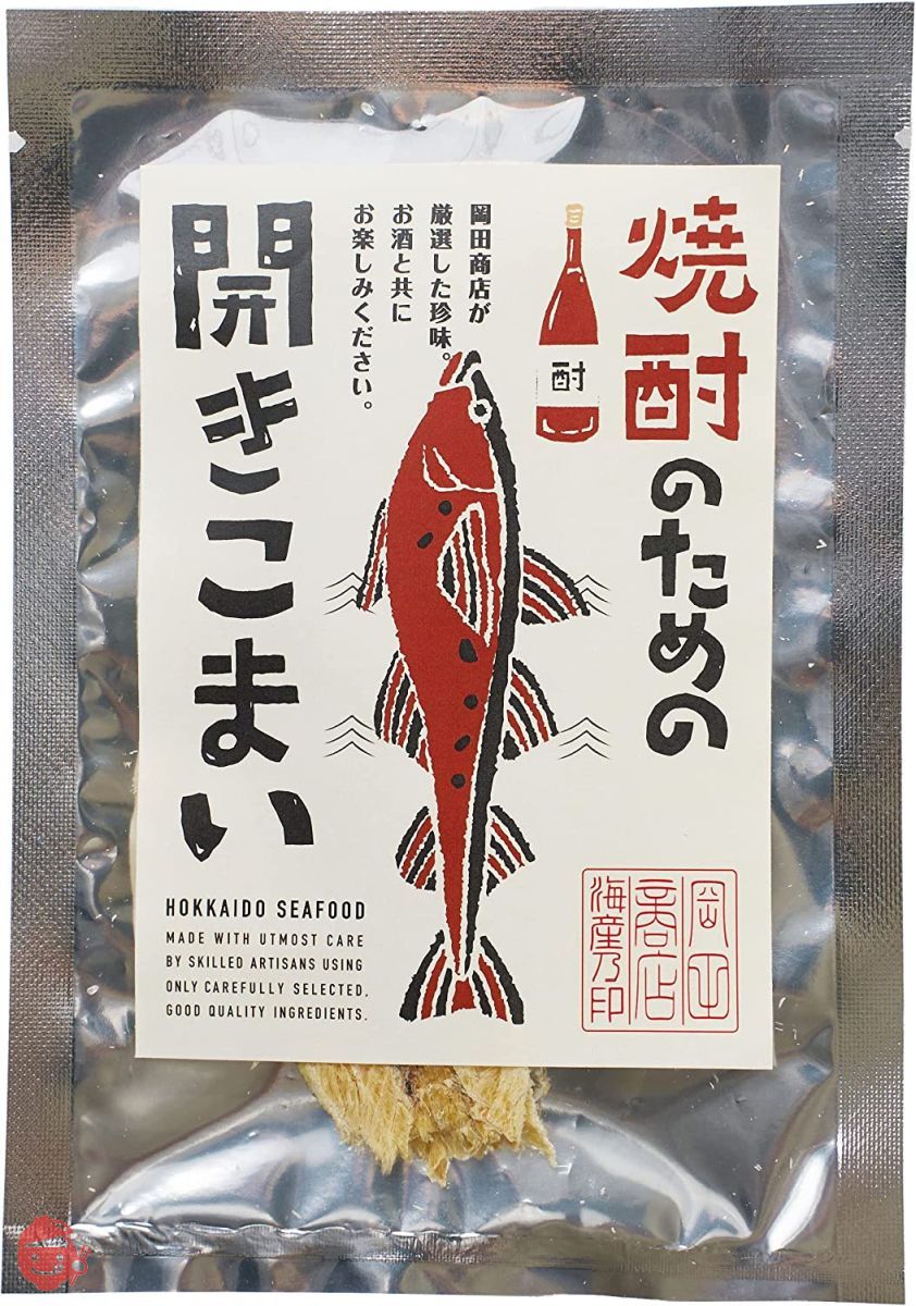 海鮮珍味 酒のための海のつまみ (開きこまい) – Japacle