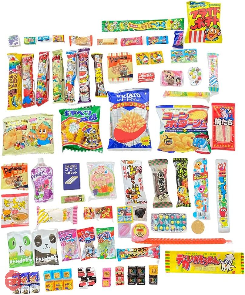 Dagashi Assortment 80 Pieces [Dagashi Sweets Set] – Japacle