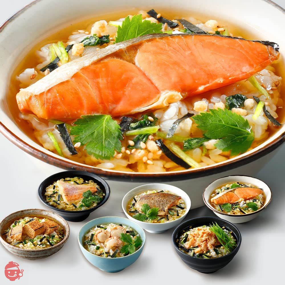 Freshness Demon Luxury Ochazuke Set 6 Types Dashi Ochazuke Sea Bream O ...