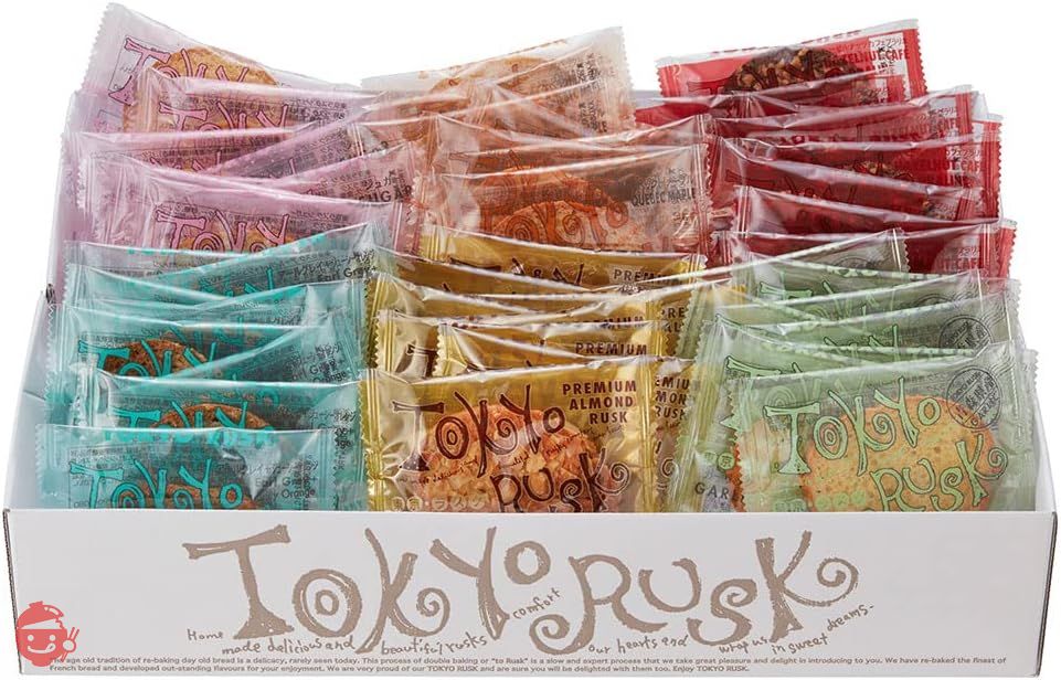 [Official] Tokyo Rusk Assortment 48 pieces of 6 types Assorted souveni ...