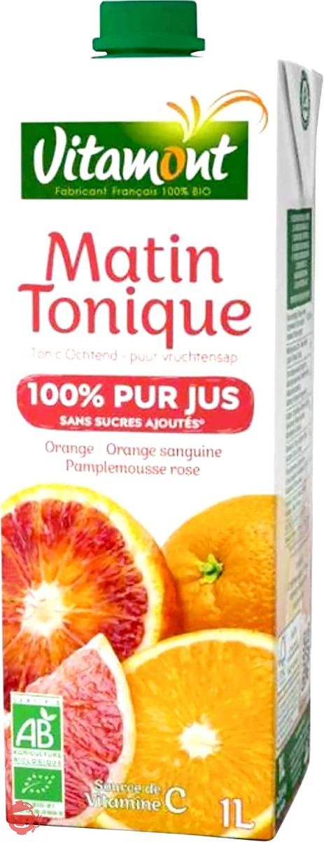 Vitamont Vitamon Organic Blood Orange Mix Juice 1L – Japacle